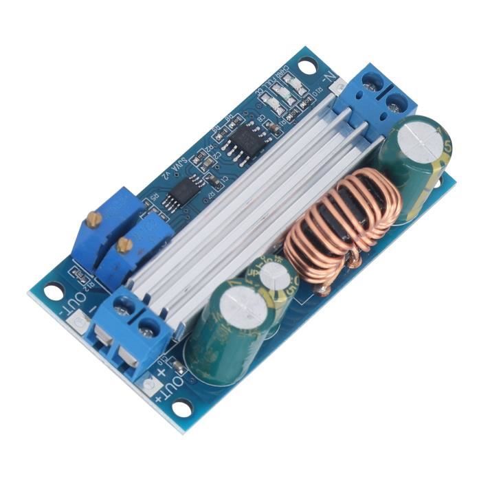Qiilu Module d'alimentation Buck-Boost Module de puissance Module de convertisseur de tension ...
