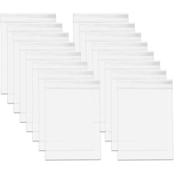 Sachet Plastique Transparent Zip 4X6Cm Sac De Rangement Refermables ...