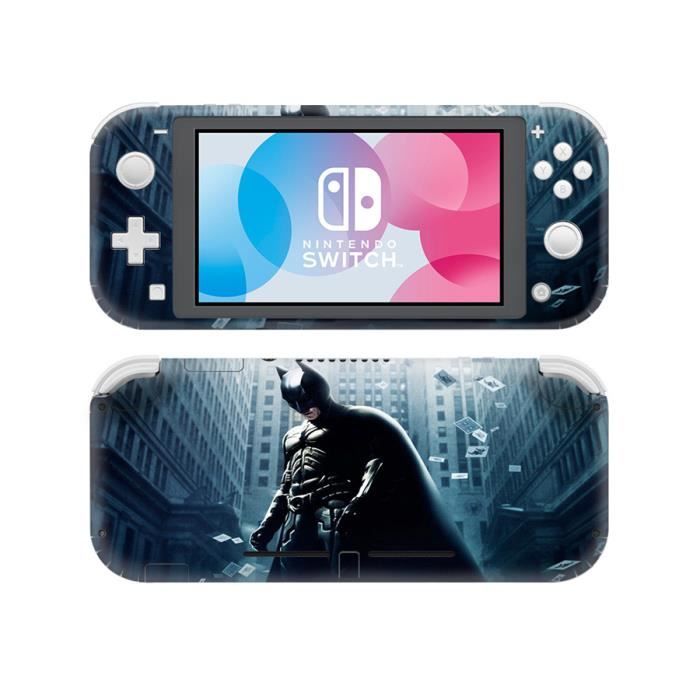 Sticker pour Nintendo Switch Lite, Batman Autocollant Skin Anti-Rayures ...