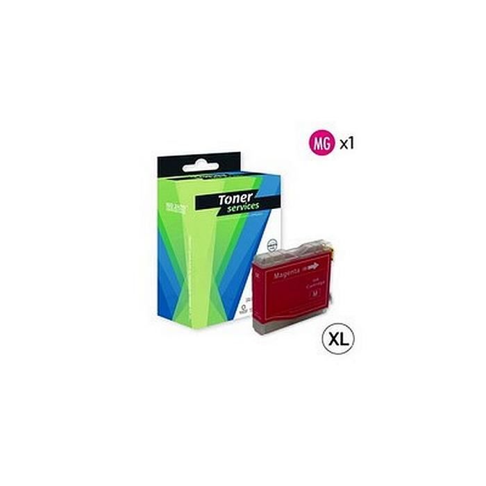 Cartouche Toner Services compatible Brother LC985 Magenta - TONER ...