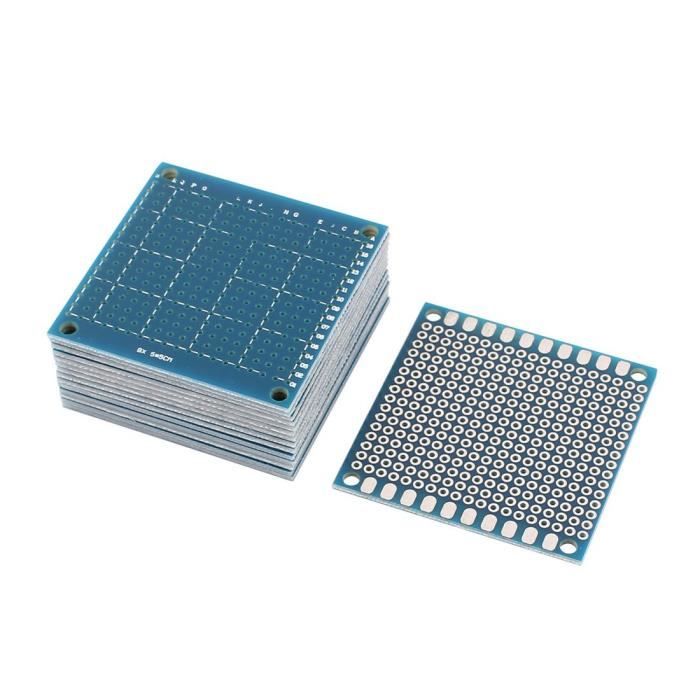 15Pcs Carte De Prototypage Pcb Prototype Plaque Circuit Imprimé 5 X 5 ...