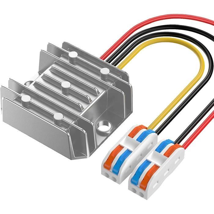 Abaisseur De Tension 24V 12V À 5V Dc-Dc, Convertisseur De Tension 8-40V À 5V Adaptateur Secteur ...