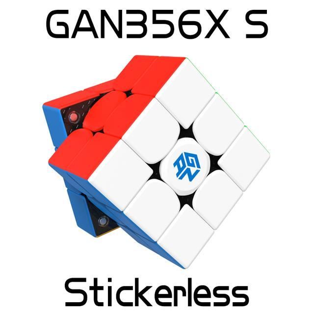 CASSE-TETE,Gan356 x s stickerle--GAN 356 X S Vitesse Magnétique Gan ...