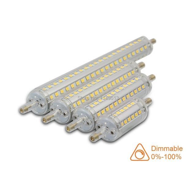 AMPOULE HALOGENE,WHITE-189mm dimmable--Lampe Led R7s De Remplacement ...