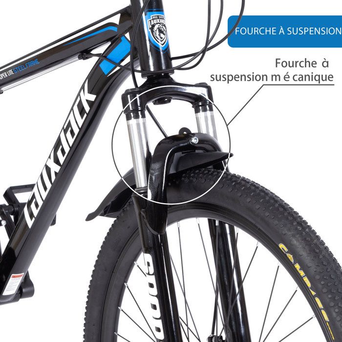 VANKEL Vélo VTT 28" – Tout Terrain 21 Vitesses Shimano, Freins à Disque ...
