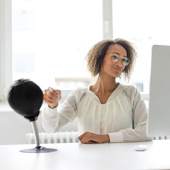 Punching-Ball de Table, Petit Sac de Frappe, pour Le Bureau, Anti ...