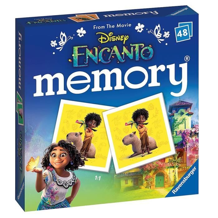 Jeu de placement - Ravensburger - Disney Encanto - 48 Cartes d'Image ...