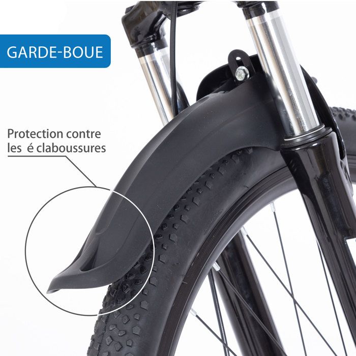 VANKEL Vélo VTT 28" – Tout Terrain 21 Vitesses Shimano, Freins à Disque ...