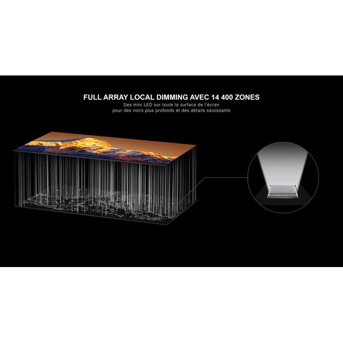 TV LED Tcl SQD-Mini LED 85X11L 215 cm 2026 - Cdiscount TV Son Photo