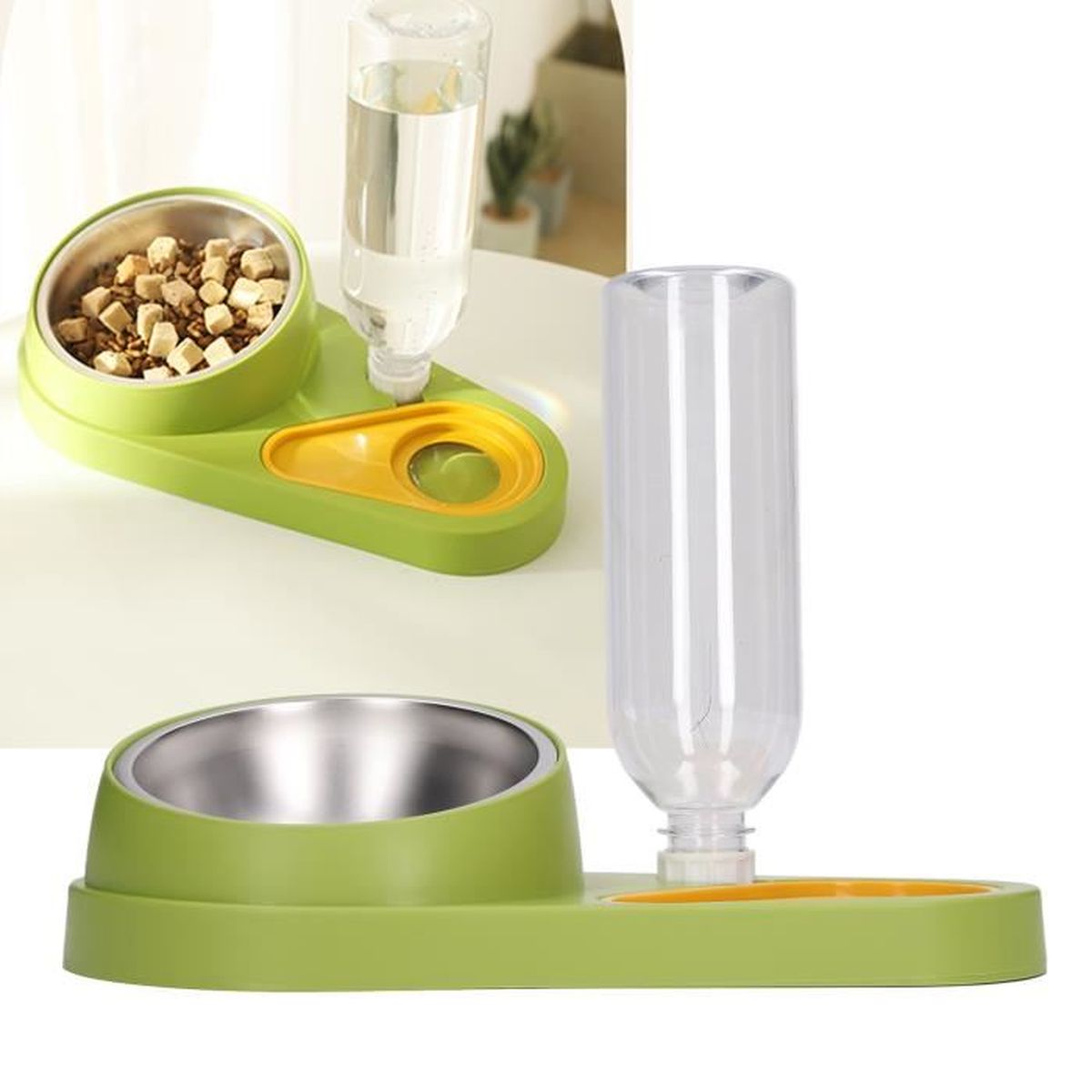 Bol à eau pour chat Cat Water Food Game Remplissage d'eau automatique ...