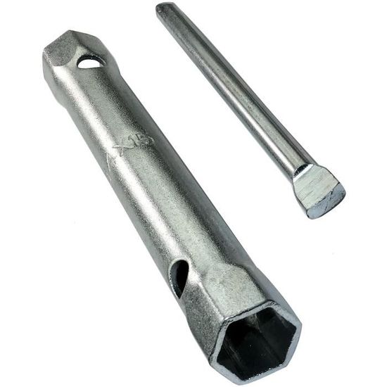 AERZETIX - Clé à tube droite à 6 pans avec une broche rigide - 14x15mm ...