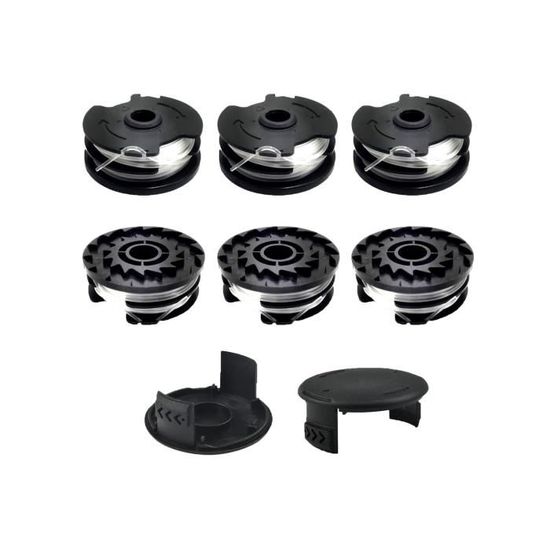 Lot de 6 bobines de fil de rechange pour coupe-bordure LIDL Parkside - PRTA 20-Li - Blanc ...