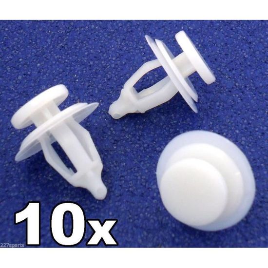 Clip Fixation Porte Carte Intérieur Auto x10 Citroen- Saxo Xsara ...