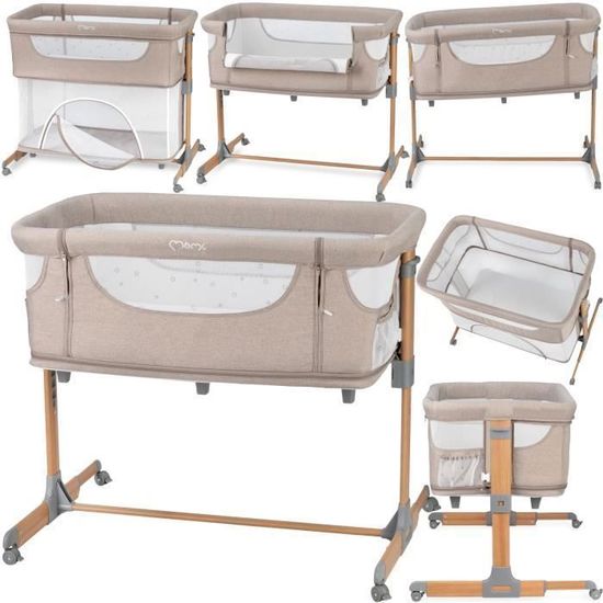MoMi SMART BED - 4en1 - Lit Cododo, Barceau Bebe - multifonctionnel ...