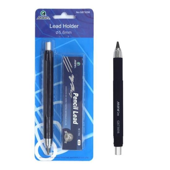 Crayon graphite,Crayon à tige en métal 4B rechargeable, 5.6mm, 1 pièce ...