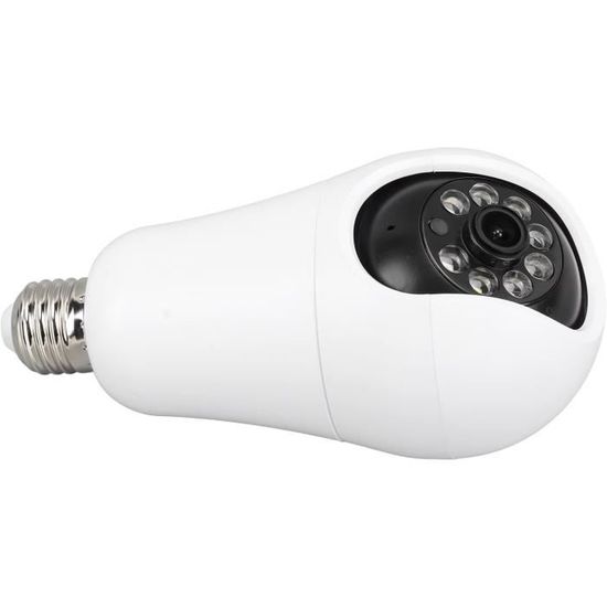 Caméra De Sécurité À Ampoule, Caméra Panoramique À 360 Degrés ...