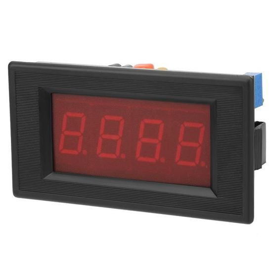 YOSOO ampèremètre CC 5135A DC5V 3 1/2 Digit Red LED Digital Panel Meter DC Ampèremètre ...