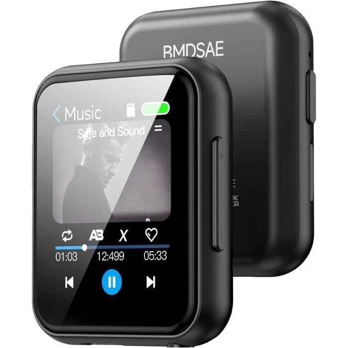 128 GB Lecteur MP3 - Lecteur mp3 Bluetooth écran Tactile Radio FM ...