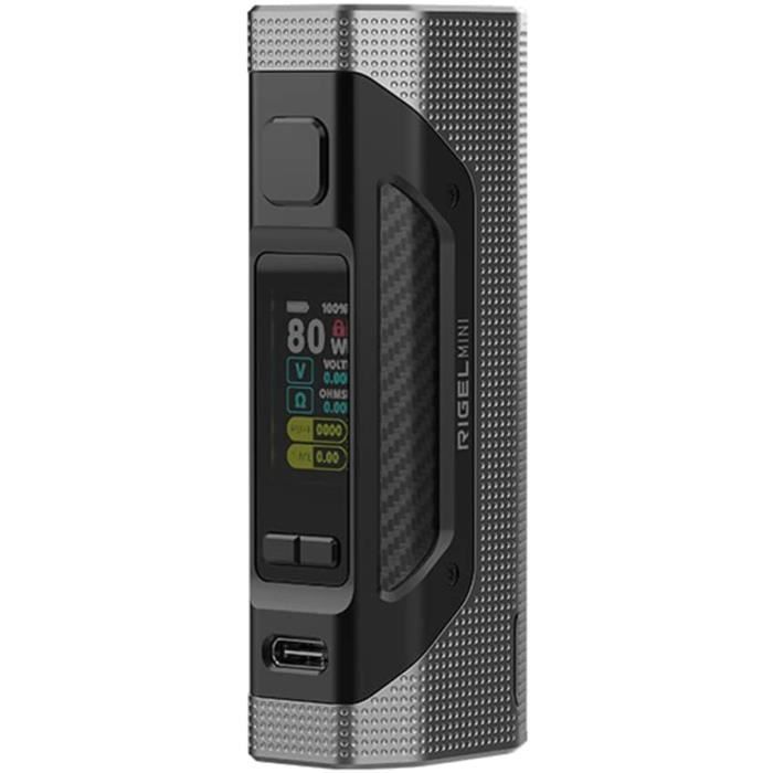 Rigel Mini Mod | Original 80W Electronic Cigarette 18650 Box Vape 510 ...