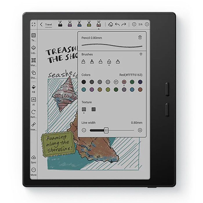 Tablette Ecran Tactile - Boox - Go Color 7' (Gen II) - Noir - 1680 x ...