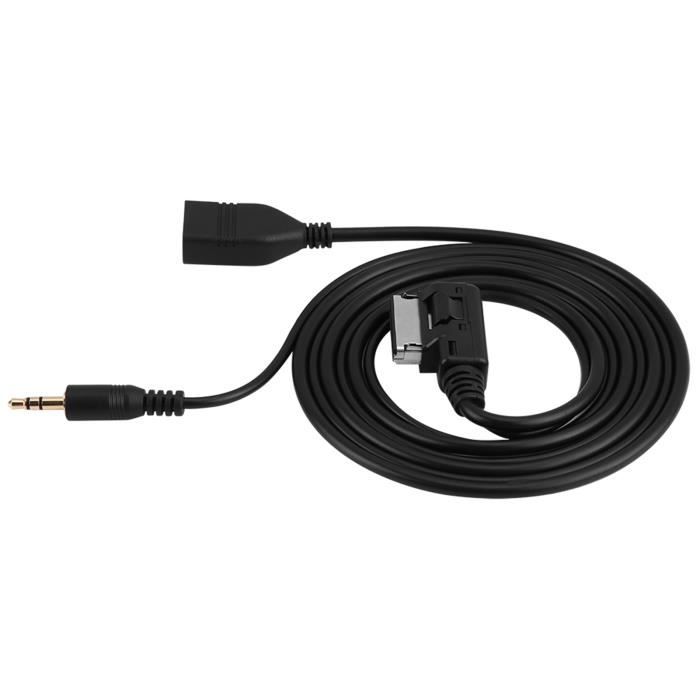 Ashata câble adaptateur USB audio Câble adaptateur audio AUX USB de ...