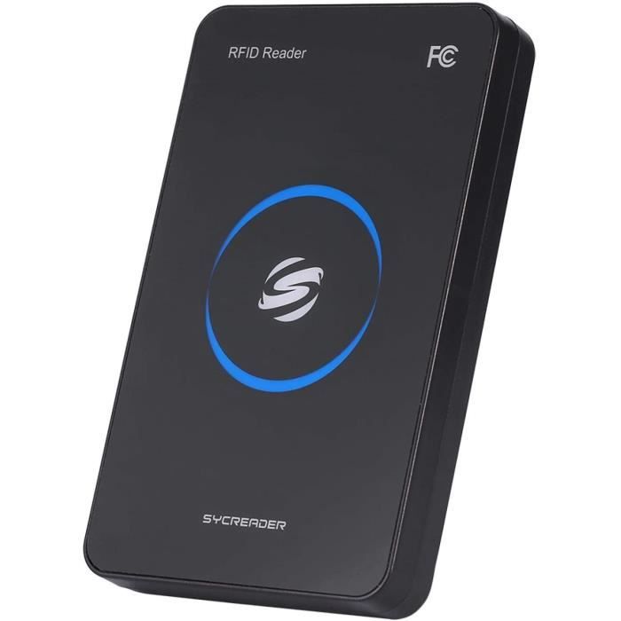 Lecteur RFID, 13.56MHZ sans Contact HF RFID Smart IC Lecteur de Carte ...