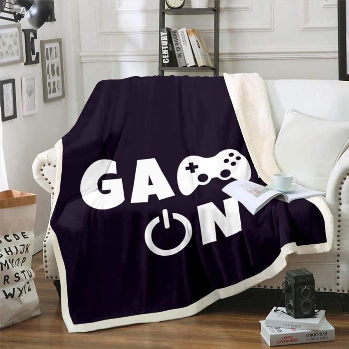 Couverture de Jeu vidéo en Polaire pour de Voyage pour Ados Gamer ...