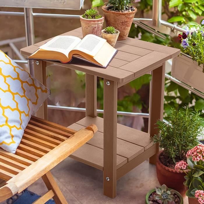 Table d'appoint de jardin en polystyrène de haute qualité, résistante ...