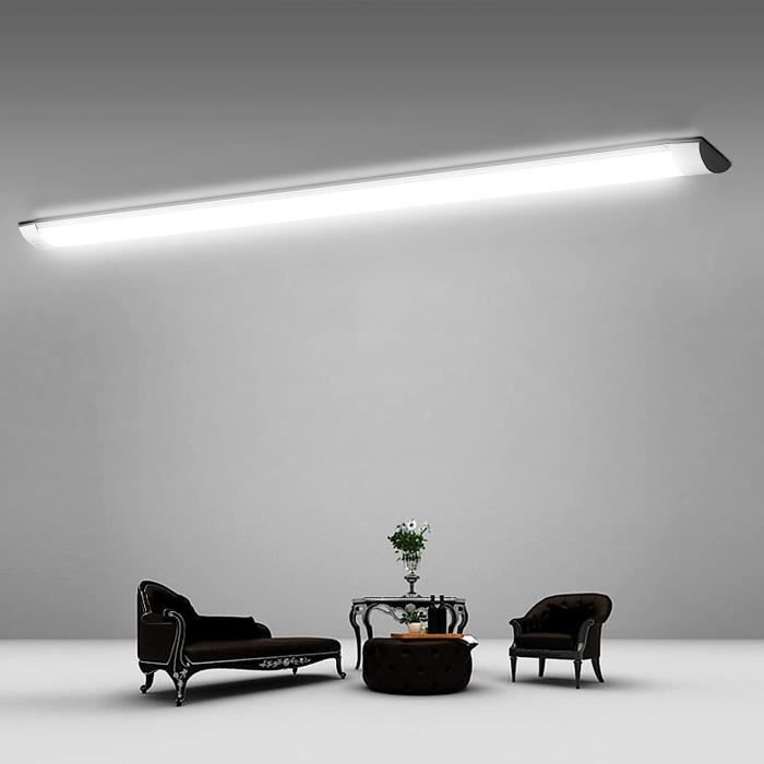 Néon Led 60CM 20W,2000LM Tube Led,Plafonnier Néon Tube Étanche IP65 Led ...