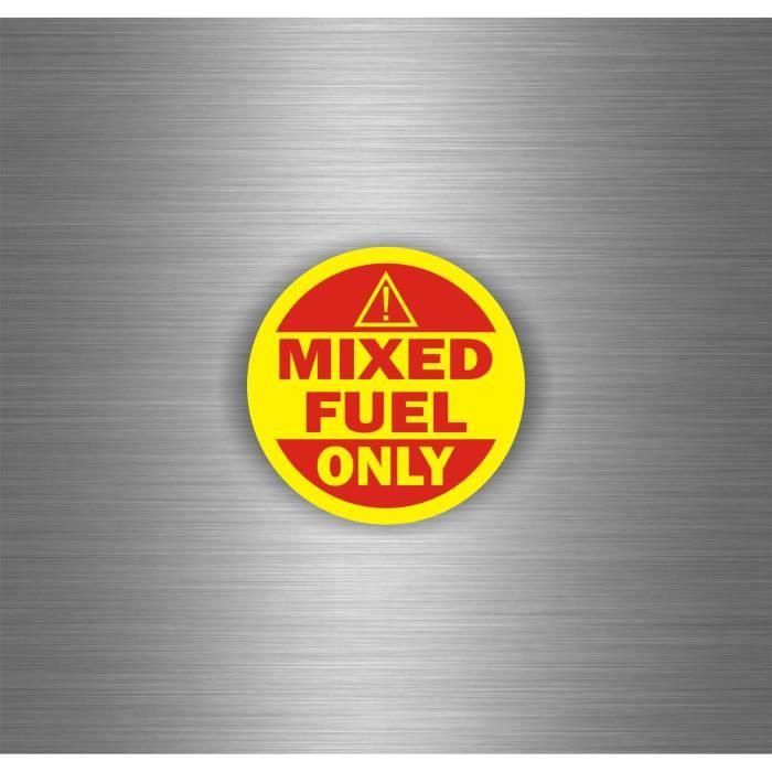 Autocollant sticker voiture tuning mixed fuel only - Cdiscount Auto