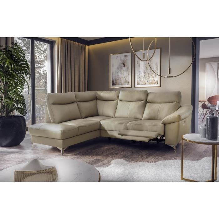Canape D Angle Cuir Italien