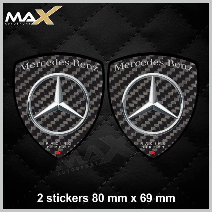 MERCEDES-BENZ CARBONE SLK SL CLK ML Classes A C AMG sticker decal ...