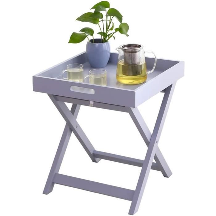 Table de thé Nordic Simple Table basse pliante Baie vitrée Petite table ...