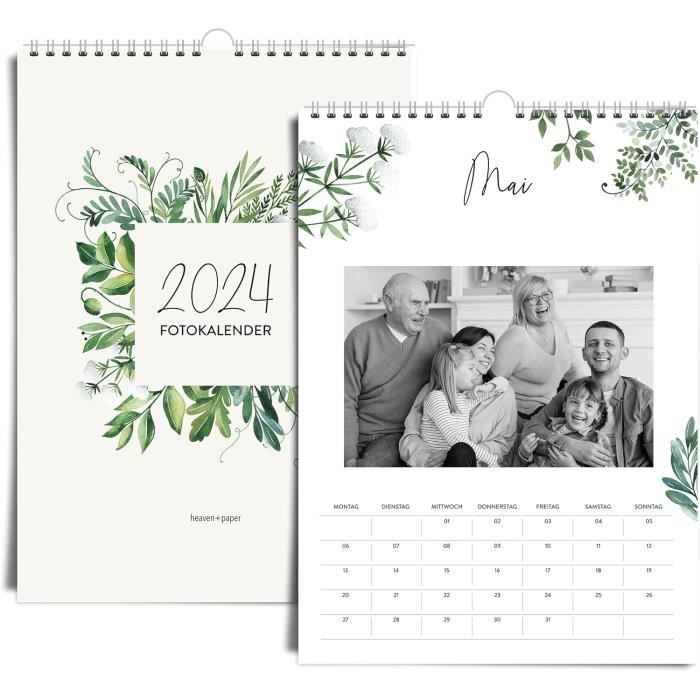 Calendrier Photo 2023 Personnalisable – 2023 Personnalisé Au Design ...