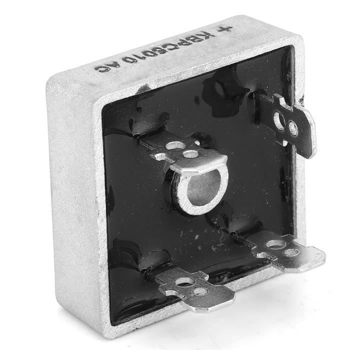 Xij Module Redresseur Redresseur De Pont à Botier Métallique Carré 50a 1000v 4 Broches 10