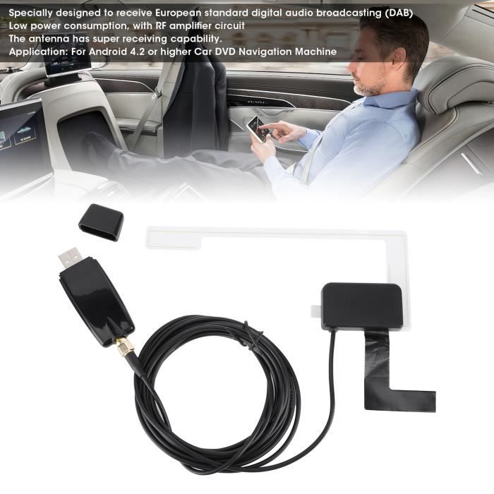 Tuner Radio numérique de voiture, récepteur DAB de voiture Tuner Radio ...