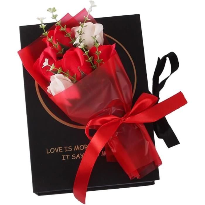 1 Pc Boite Cadeau Décorations De Cérémonie De Mariage Bouquet De Fleurs ...