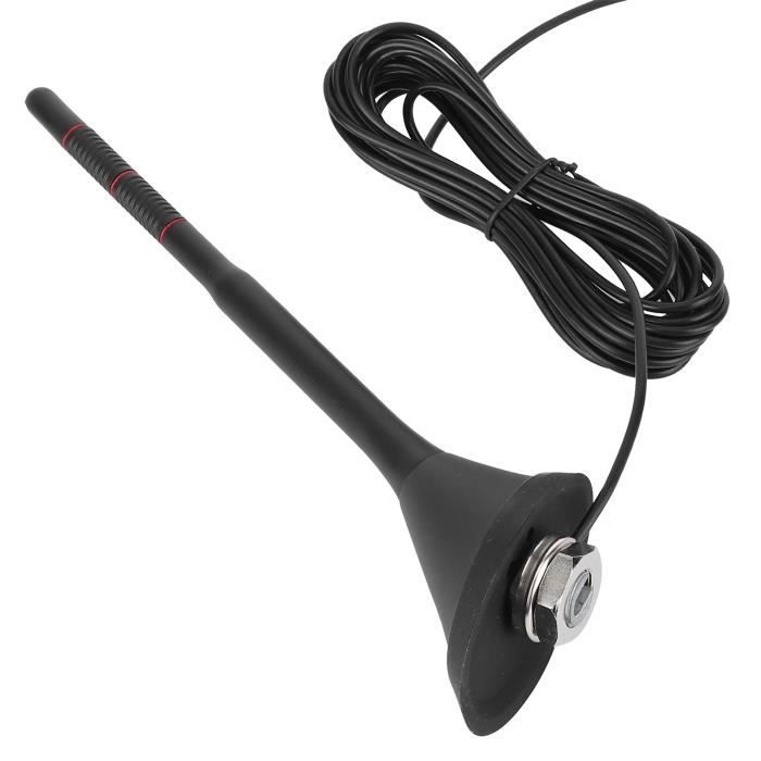 EJ.life Car Radio Aerial, Car DAB+FM Antenna, Black Firm High ...