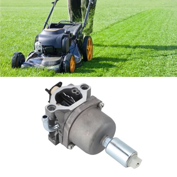 Carburateur Tondeuse à Gazon en Aluminium Remplacement Kit Compatible ...