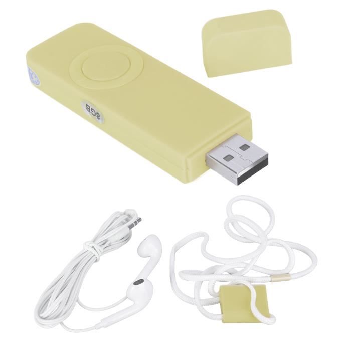 Lecteur de musique MP3 Lecteur MP3 8 go de mémoire 64 go, extensible ...