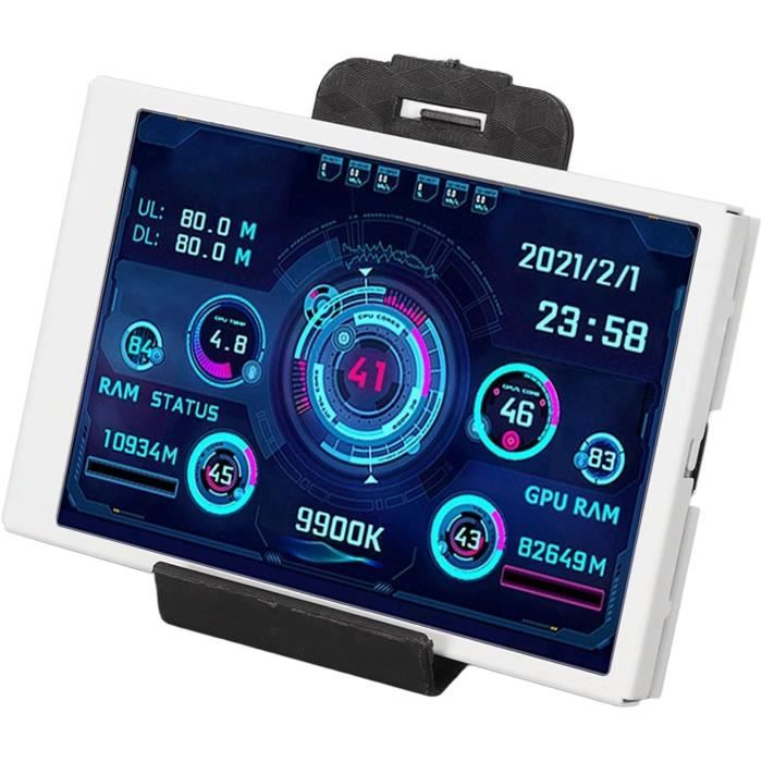 Mini Écran Usb Ips 3,5 Pouces,Moniteur De Température D'Ordinateur ...