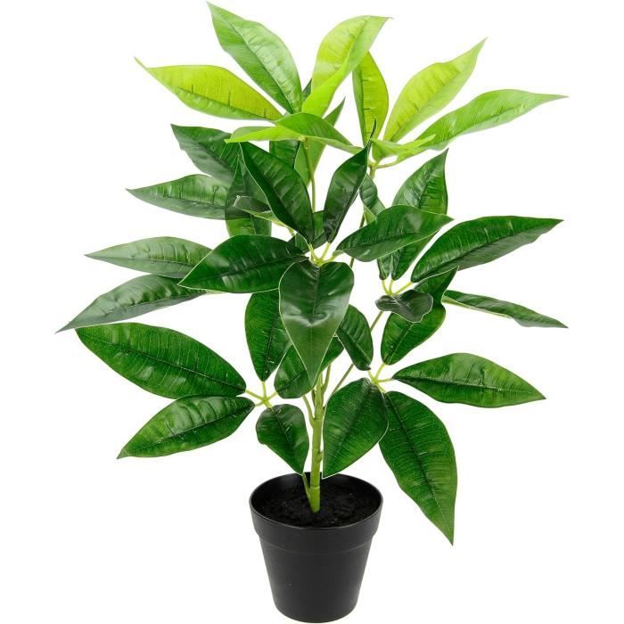 Flair Flower Plante Artificielle Schefflera dans Un Pot - Fleurs en Soie - Plante d'intérieur ...
