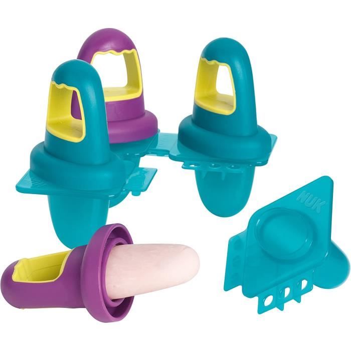 NUK Fresh Foods 10255181 Ice Lolly Moulds 4x Moulds for Fruit or ...