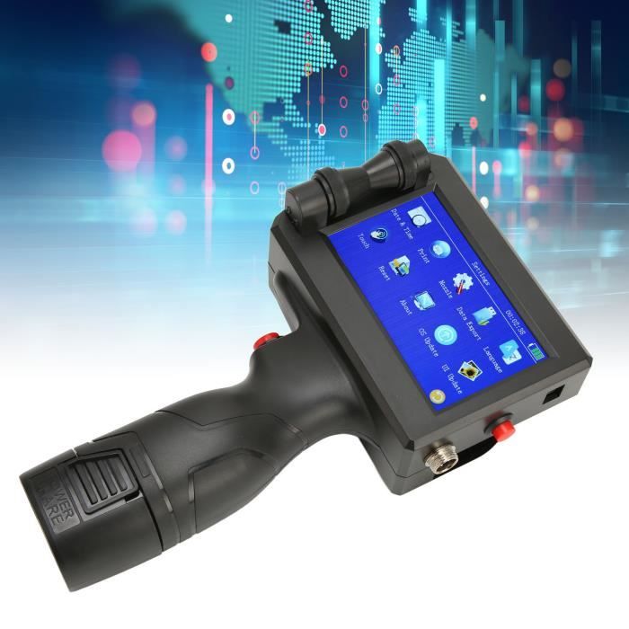 RHO-mini-imprimante imprimante portable Imprimante à Jet D'encre ...