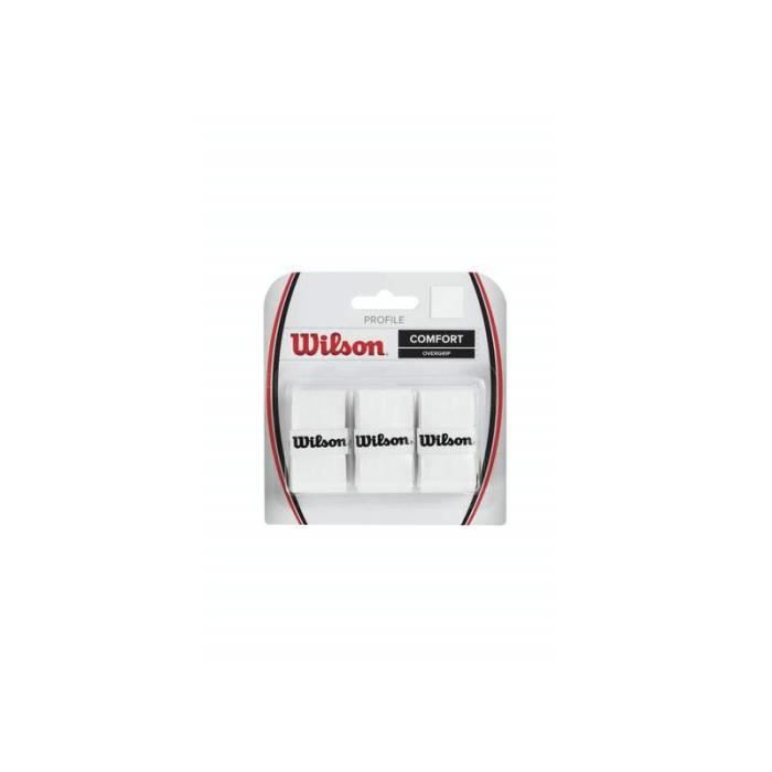 Overgrip Wilson profile - blanc - TU - Cdiscount Sport