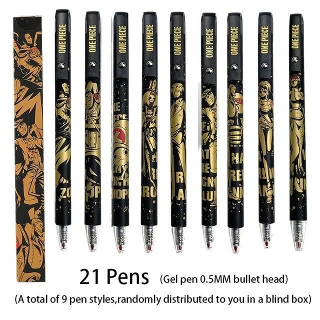 STYLO,21 gel pens-Black--stylo Gel une pièce, 0.5MM, envoi aléatoire ...