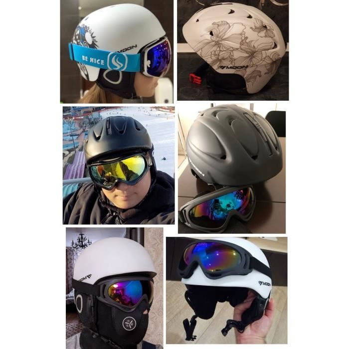 MS86-05 - L(58-61cm) - Casque de Ski professionnel pour adultes ...