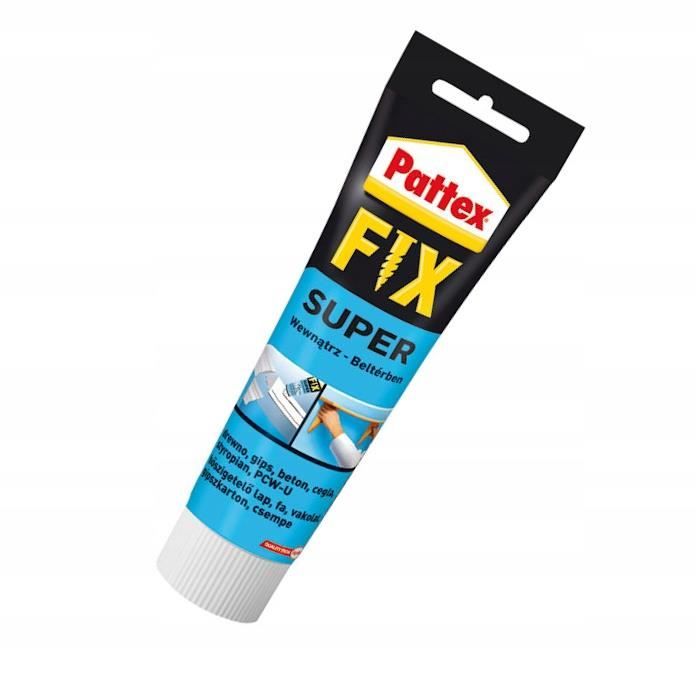 Colle de montage - Pattex - Fix Super 250g - Universelle sans solvant ...