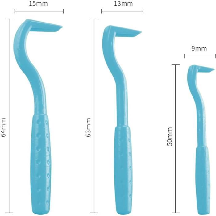 3Pc Pince à Tiques,Tire Tique,Crochet à Tiques,Pièges à Tiques,Anti ...