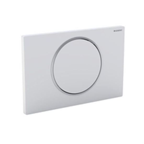 Plaque de commande Geberit Sigma10 ST chromé brillant/chromé mat/chromé ...